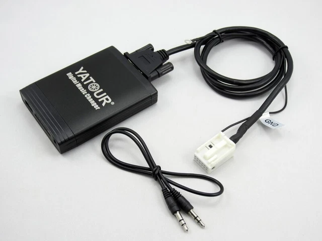 YATOUR USB SD AUX Adapter kompatibel mit original VW AUSI SEAT SKODA 12 ...