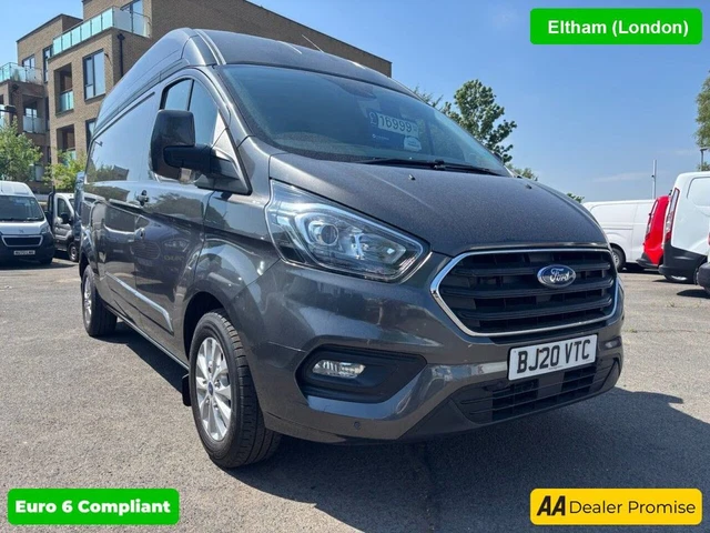 2020 FORD TRANSIT Custom 2.0 300 ECOBLUE LIMITED in grey with 58,000 ...