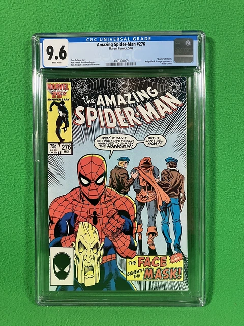 AMAZING SPIDER-MAN 276 - Marvel - CGC 9.6 White - 1986 EUR 55,43 ...