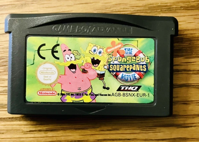 SPONGEBOB SQUAREPANTS: THE Movie: Nintendo GameBoy Advance: GBA £4.50 ...
