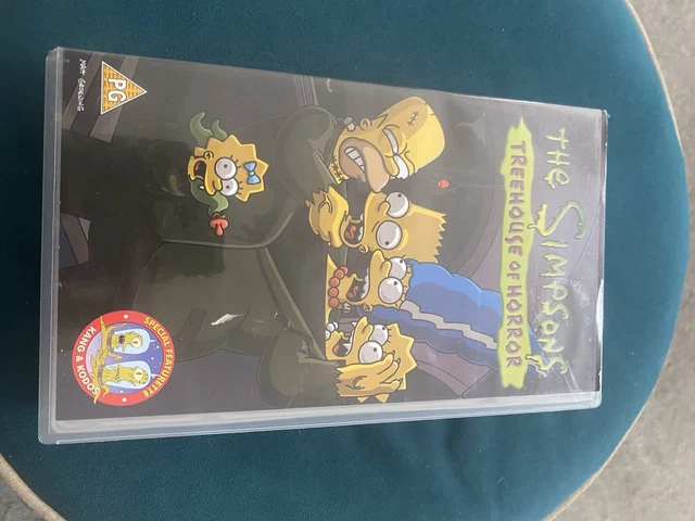 VHS THE SIMPSON Treehouse Of Horror Video Tape £11.12 - PicClick UK