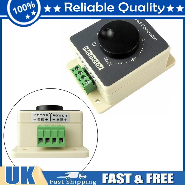 Dc 10 60v 10 20a Pulse Width Modulator Pwm Waterproof Motor Speed Controller A1 £1199 Picclick Uk