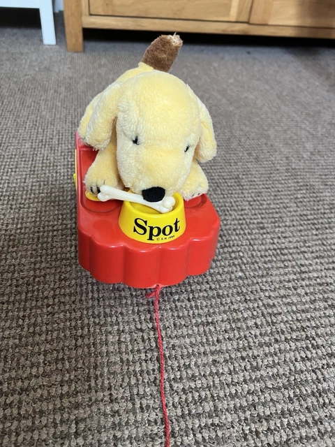 SPOT THE DOG Vintage Merit Pull A Long Toy Plush Soft Toy £8.52 ...
