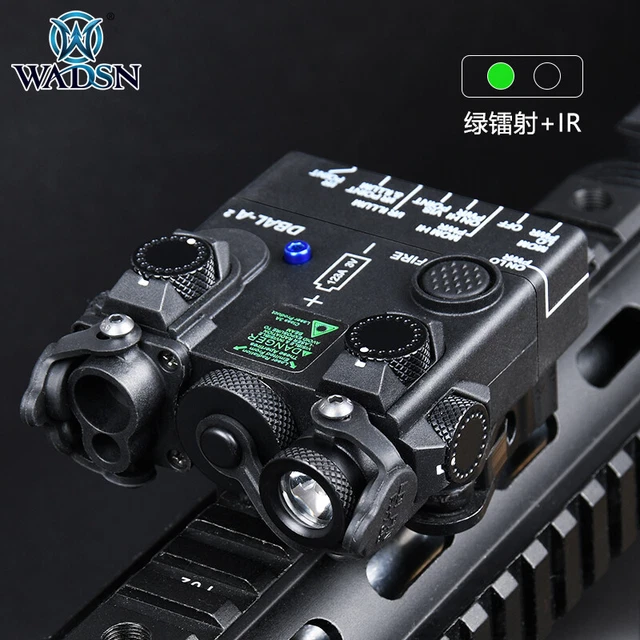 TACTICAL DBAL-A2/PEQ15 PEQ 15 GREEN Laser indicator IR lighting ...