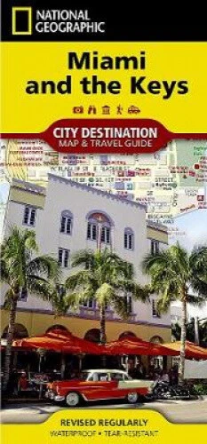 DESTINATION MAP: MIAMI And The Keys by National Geographic Maps EUR 14 ...