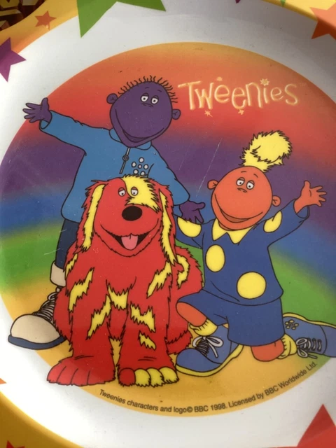 COLLECTABLE 2 X Tweenies Melamine plates £21.48 - PicClick UK