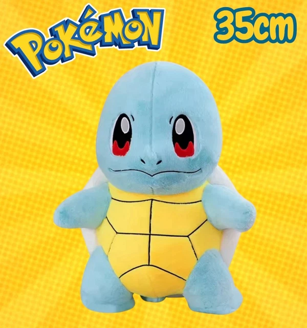 PELUCHE POKÉMON CARAPUCE 35cm – Coussin Doux et Mignon figurine peluche ...