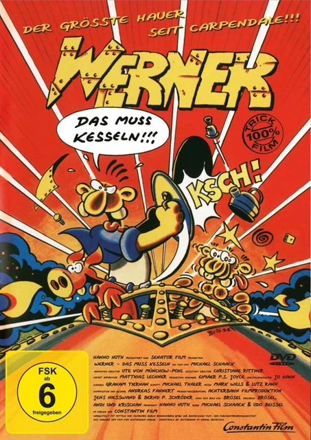 WERNER - DAS muss kesseln! DVD Familienfilm Animationsfilm ab 6 Jahre ...