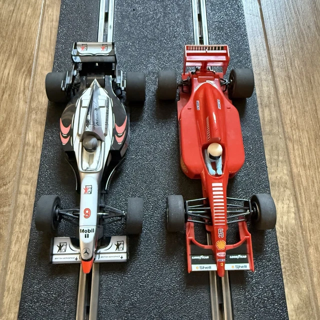 SCALEXTRIC C2124 MCLAREN MP4/10 & C2115 Ferrari 643 PAIR £24.63 - PicClick UK