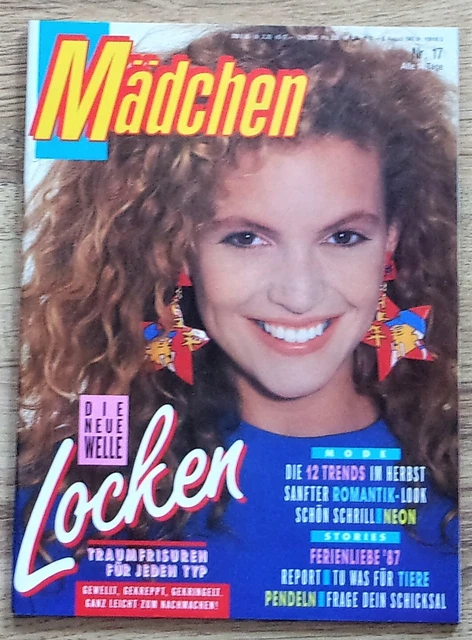 MÄDCHEN 17/05.08.1987 MADONNA Poster,Samantha Fox,James Bond 007,Bud ...