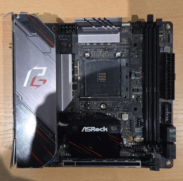 ASROCK X570 PHANTOM GAMING-ITX/TB3, Socket AM4, AMD Motherboard £94.99 ...