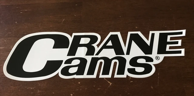VINTAGE CRANE CAMS Racing Sticker Decal Street Outlaws Proline NHRA ...
