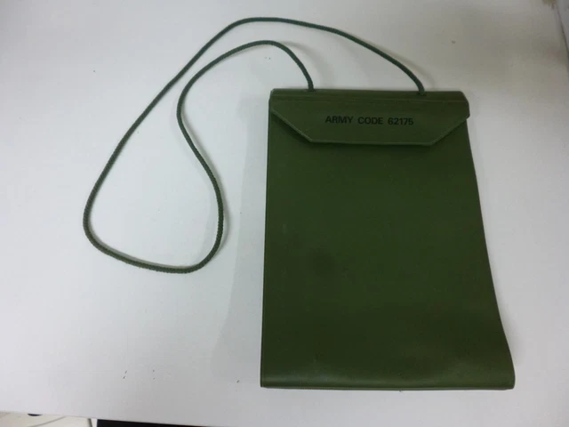 VINTAGE BRITISH ARMY Batco Wallet / Code 62175 with Papers / Exercise ...