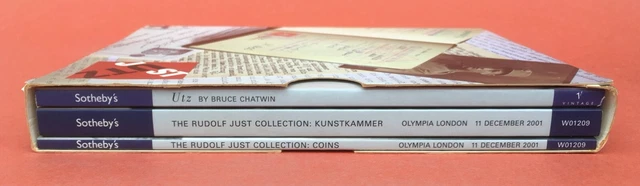 SOTHEBY’S CATALOGUES - THE RUDOLF JUST COLLECTION - 2001 - THREE ...