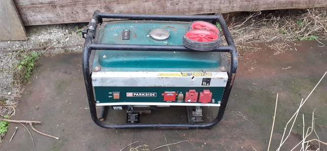 PARKSIDE PSE 2800 b2 petrol generator £100.00 - PicClick UK
