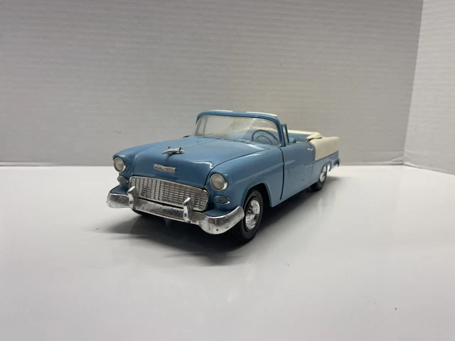 AMT 1955 CHEVROLET Bel Air Convertible Built Model Car 1:16 #14 $20.00 ...
