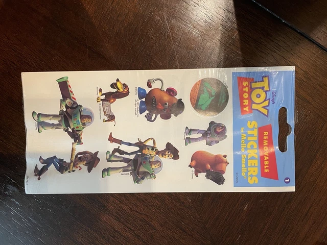 DISNEY PIXAR TOY Story Stickers Moveable Stickers Reusable Removable ...