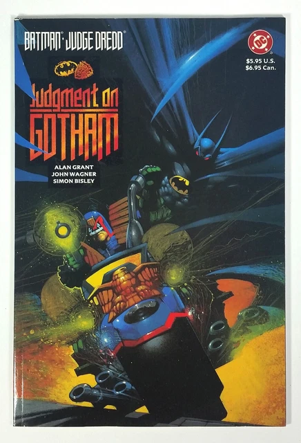 BATMAN JUDGE DREDD #1 Judgment on Gotham (1991) DC Comics EUR 10,53 ...
