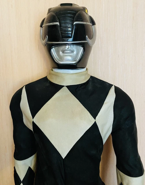 MIGHTY MORPHIN POWER Rangers 36 Tall Mega Black Ranger! SUPER RARE ...