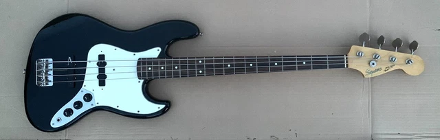 1985 FENDER SQUIER Jazz Bass Guitar Fuji-Gen Japan EMG Select Pickups ...