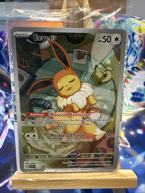 POKÉMON TCG EEVEE Prismatic Evolutions Black star promo 173 Sealed £6. ...