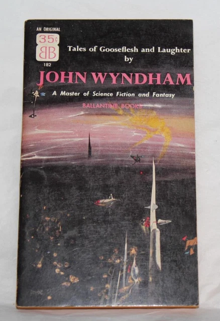 BALLANTINE BOOKS #182 GOOSEFLESH AND LAUGHTER John Wyndham 1960 1st PB ...