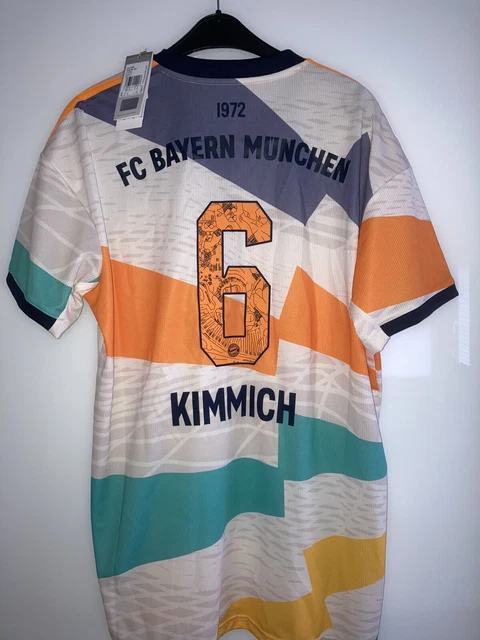 FC BAYERN MÜNCHEN FCB Adidas Trikot 50 Jahre Olympiastadion Gr XL 6 ...