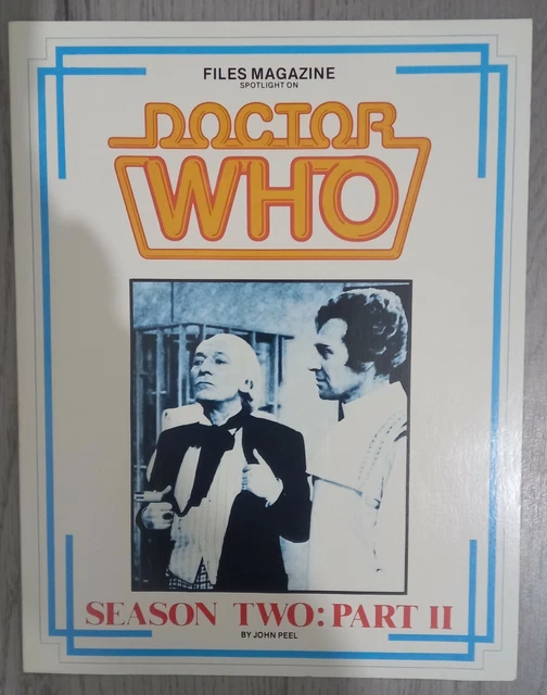 FILES MAGAZINE SPOTLIGHT On Doctor Who Season 2 Part 2 £4.40 - PicClick UK