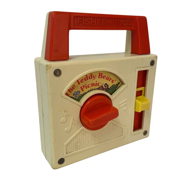 FISHER PRICE THE Teddy Bears Picnic Wind Up Radio Music Box #792 ...