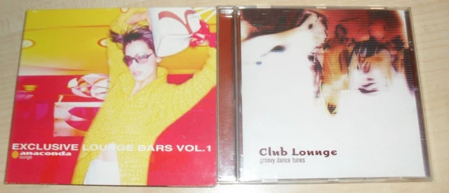 2 X LOUNGE CDs - Club Lounge Groovy dance tunes + Exclusive Lounge Bars ...