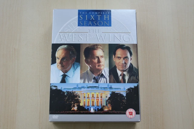 THE WEST WING - Series 6 Complete 6th Sixth Season DVD 2005 VGC £4.99 ...