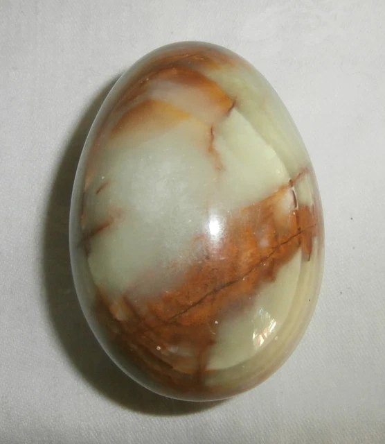 OEUF DE COLLECTION ancien en pierre marbre Onyx EUR 18,00 - PicClick FR