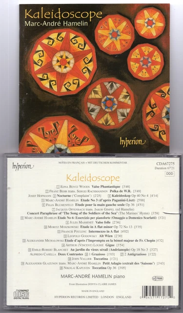 CALEIDOSCOPIO: CD LOURIE/GODOWSKY/HOFMANN/GLAZUNOV, Marc-Andre Hamelin ...
