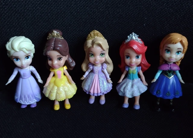 DISNEY PRINCESS TODDLER Dolls Elsa, Ona, Rapunzel, Ariel And Belle £9. ...