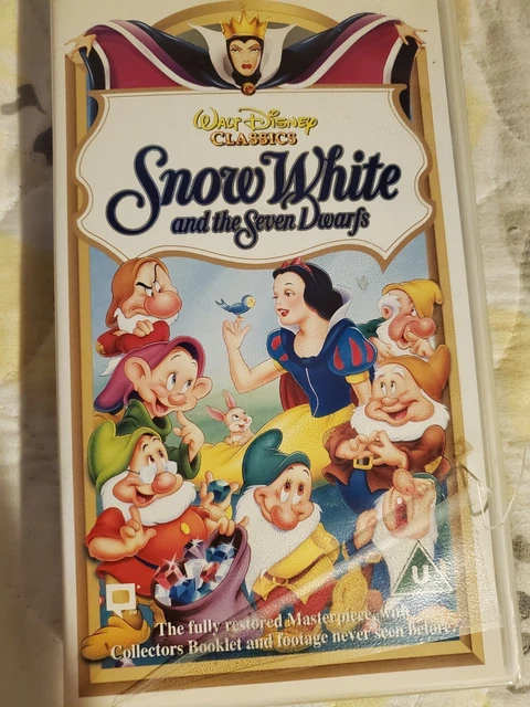 WALT DISNEY'S CLASSIC Snow White and the seven dwarfs VHS tape £1.53 ...