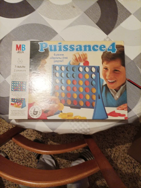 ANCIEN JEU DE Societe " Puissance 4 " Par Mb Vintage Complet En Boite ...