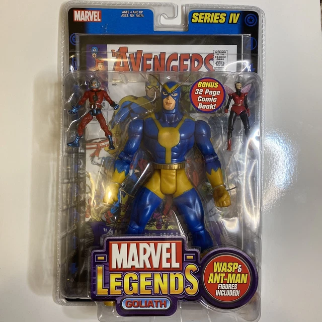 FIGURINE ARTICULÉE MARVEL Legends Goliath série IV 2003 jouet Biz 70380 ...