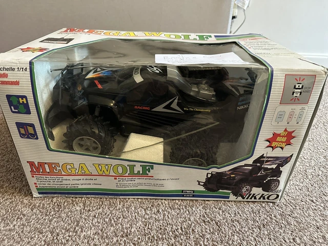 VINTAGE MEGA WOLF Nikko Radio Controlled Car £25.00 - PicClick UK