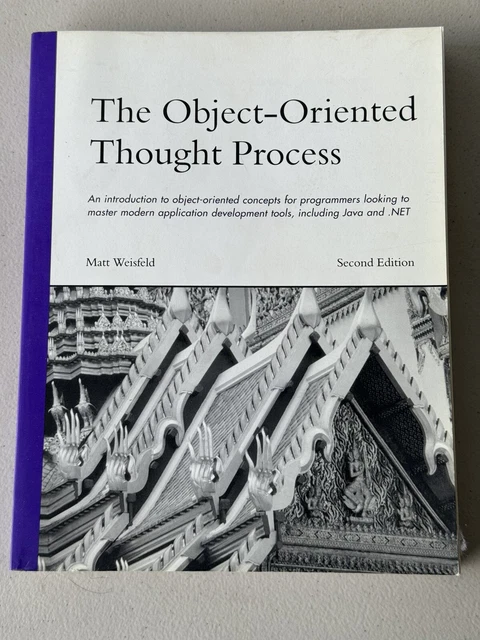 VINTAGE THE OBJECT-ORIENTED Thought Process 2nd Edition Programming ...