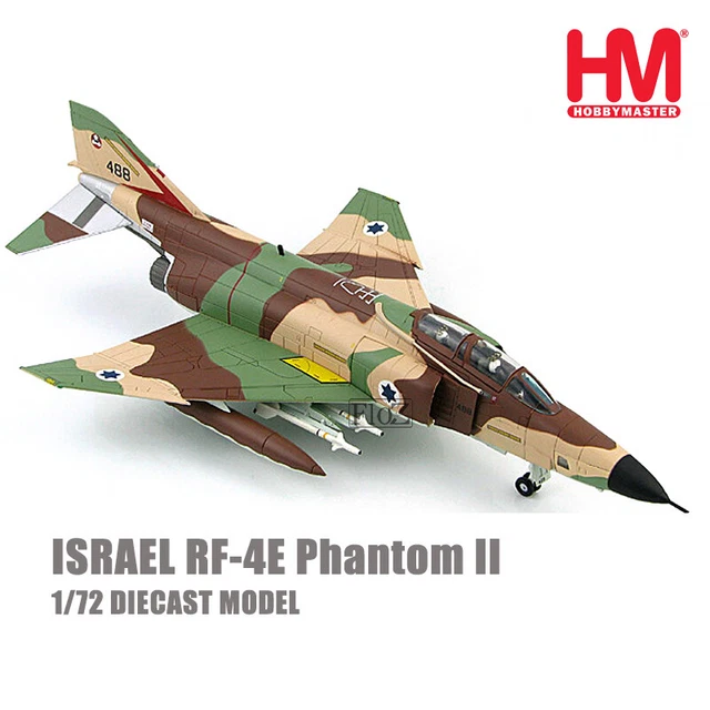 HOBBY MASTER ISRAEL RF-4E Phantom II 1/72 diecast plane model aircraft ...
