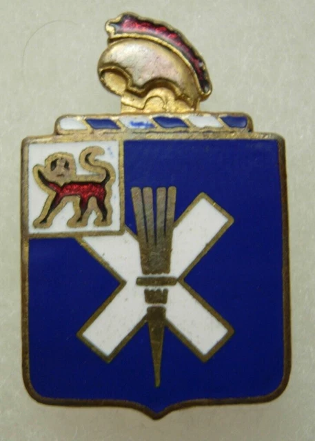 WW2 US ARMY 32nd Infantry Regiment Unit Crest D.I. NS Meyer PB XB £30. ...