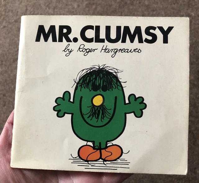 VINTAGE MR. CLUMSY Mr Men book by Roger Hargreaves 1978 35 pence ... VINTAGE MR. CLUMSY Mr Men book by Roger Hargreaves 1978 35 pence ...