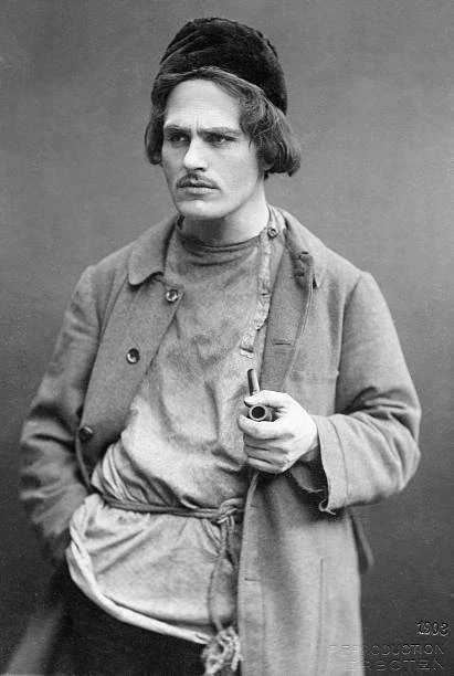 FAMOUS RUSSIAN WRITER Poet & Activist Maxim Gorky c1900 6 Old Photo EUR ...