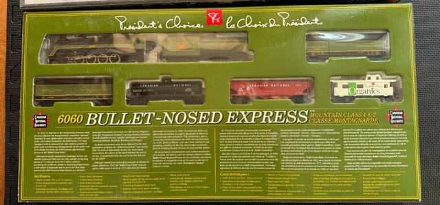 PRESIDENTS CHOICE - BULLET-NOSED EXPRESS - Train Set $250.00 - PicClick CA