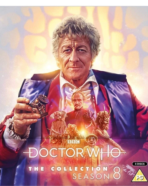DOCTOR WHO THE COLLECTION SEASON 8 BLU RAY LIMITED EDITION REG B DVD ...