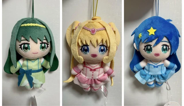 MERMAID MELODY PICHI Pichi Pitch Plush Set of 3 Soft Plush Doll Mascot ...