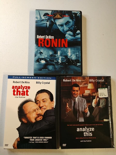 ROBERT DE NIRO DVD Lot Of 3. Analyze This, Analyze That, Ronin £7.96 ...