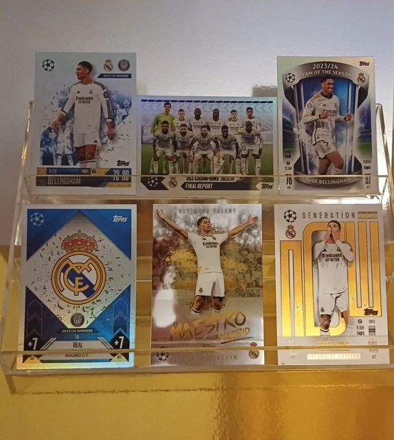 MATCH ATTAX 2024 2025 Jude Bellingham El Maestro De Madrid + 5 Jude ...