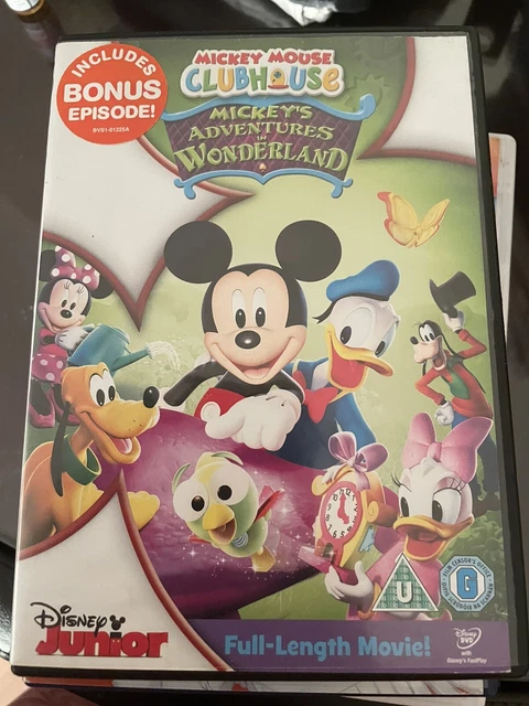 MICKEY MOUSE CLUBHOUSE: Mickey's Adventures in Wonderland DVD (2010) £2 ...