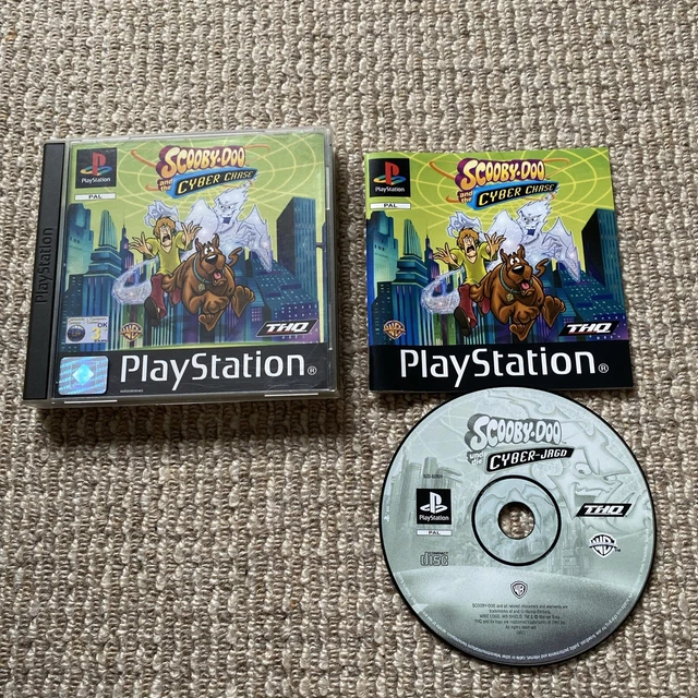 SCOOBY-DOO CYBER CHASE PlayStation 1 PS1 Game Black Label Complete With Manual £8.50 - PicClick UK